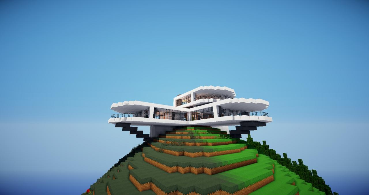 LEVELS - Modern House Minecraft Map