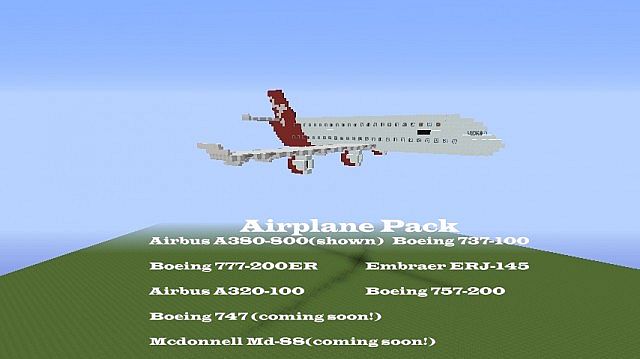 [1.7] Airplane Pack v.1 Minecraft Map