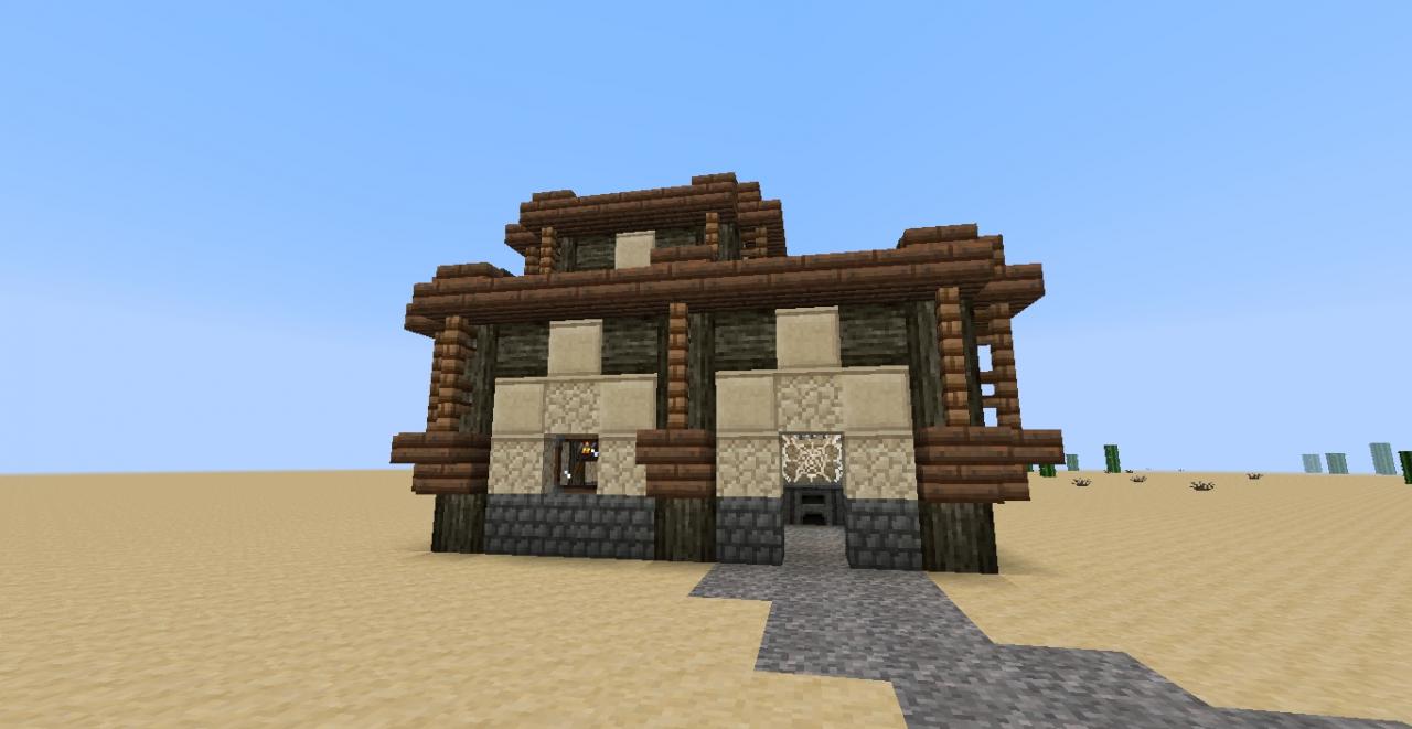 Desert House (New design!) Minecraft Map