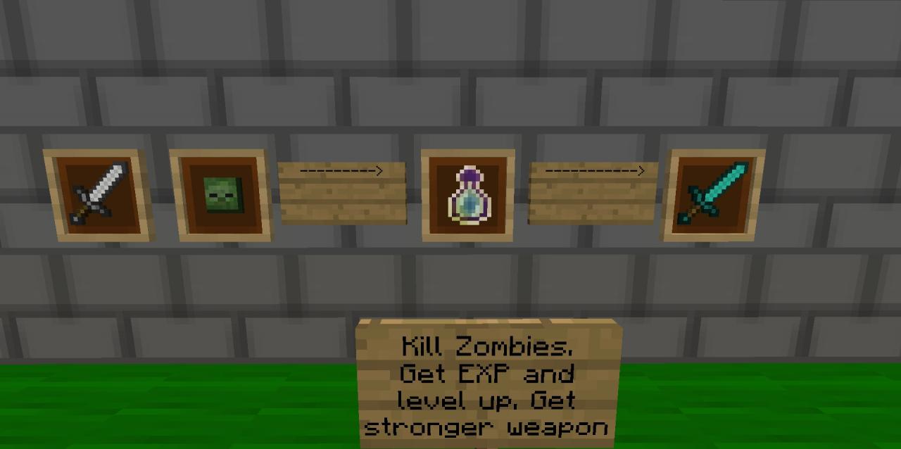 Zombie Survival Minecraft Map