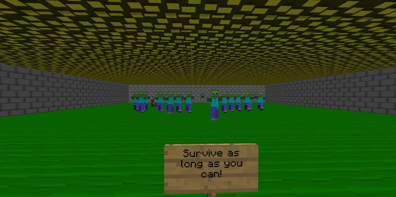 Zombie Survival Minecraft Map