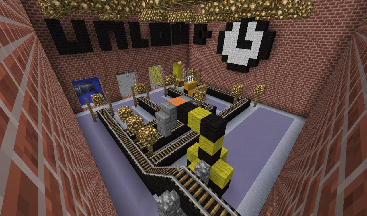 Crackshot map: IronWorks Minecraft Map