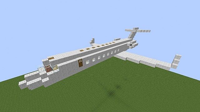Private Jet LearJet 45 Minecraft Map