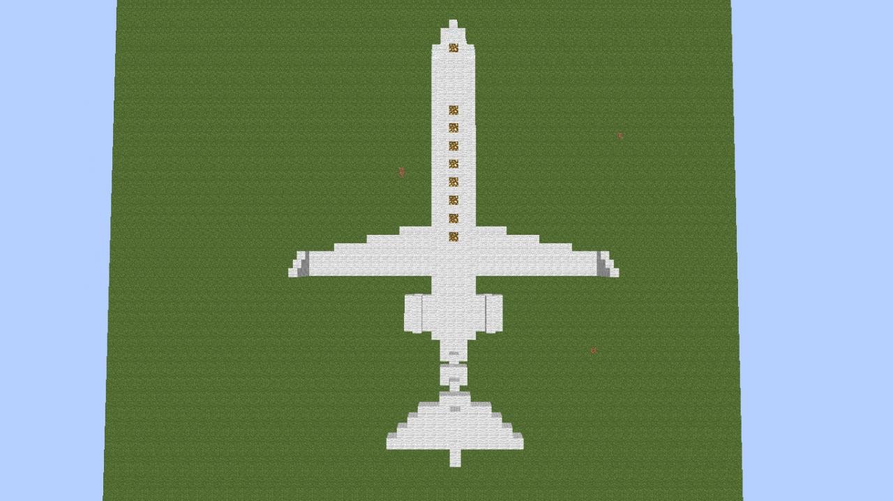 Private Jet LearJet 45 Minecraft Map