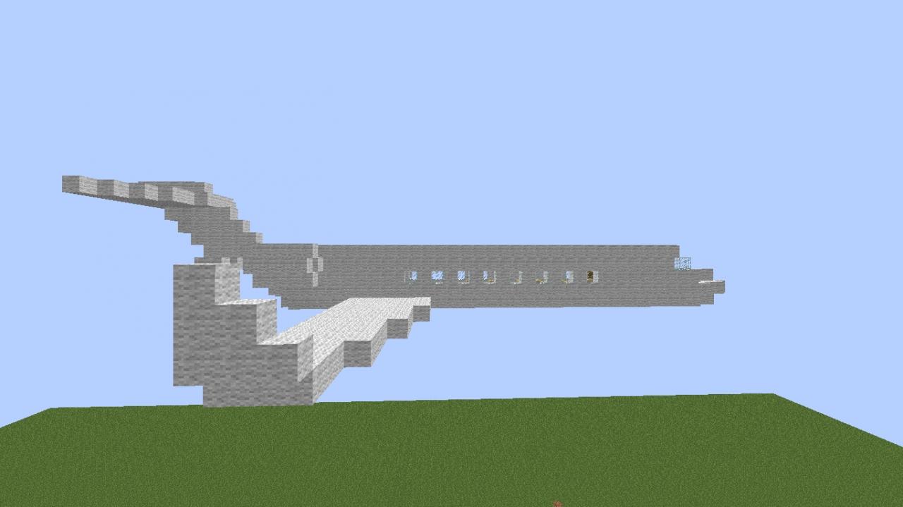 Private Jet LearJet 45 Minecraft Map