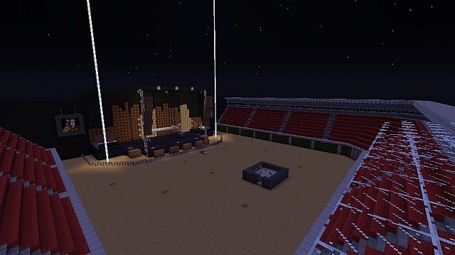 One Direction - TMH Tour Mainstage Minecraft Map