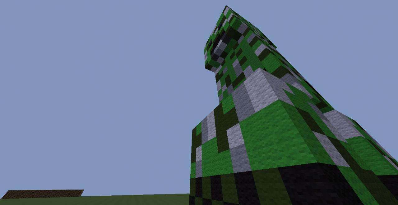 Giant Creeper Minecraft Map