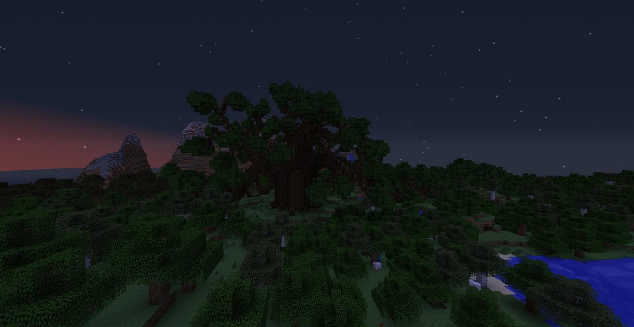 7 Great Trees Minecraft Map