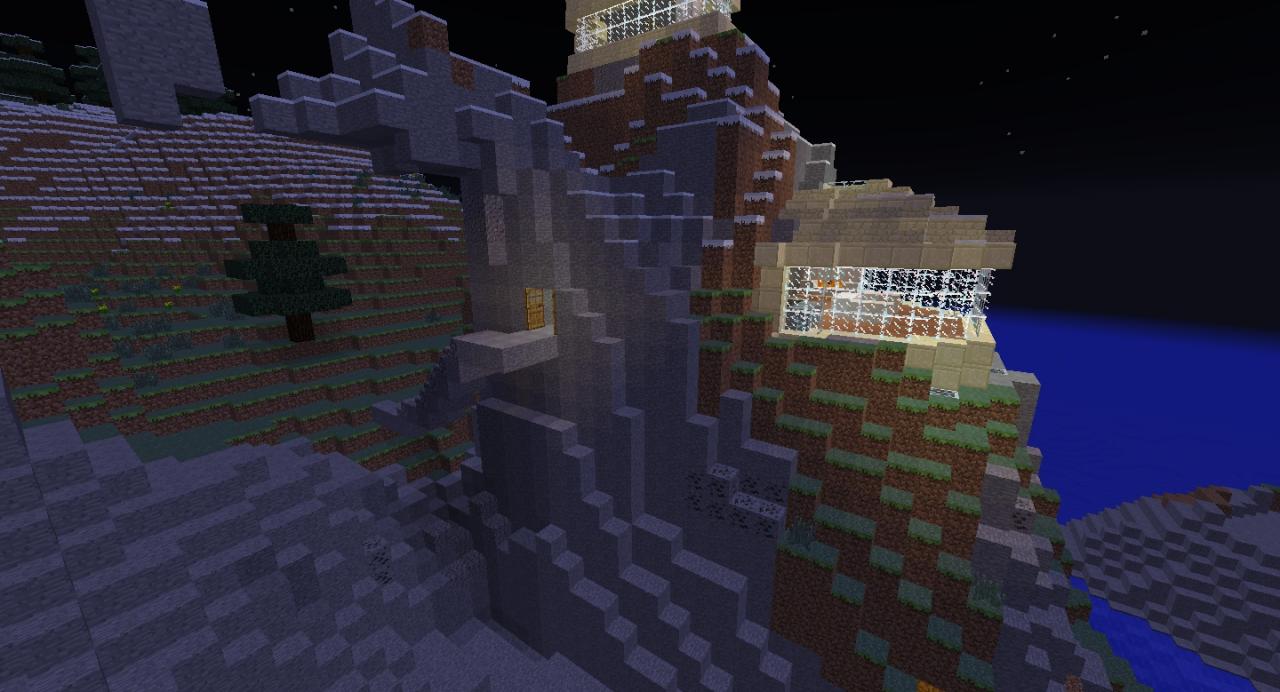 Underground House Minecraft Map