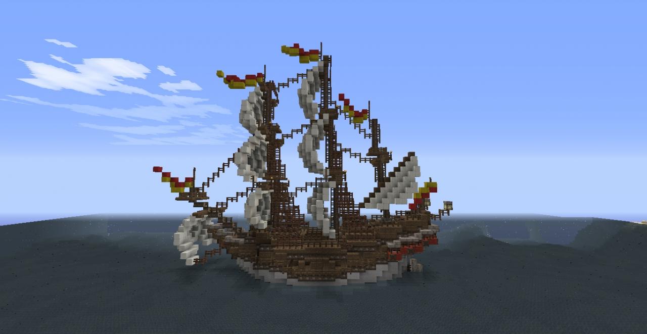 Galleon Pluto - Spanish Galleon Minecraft Map