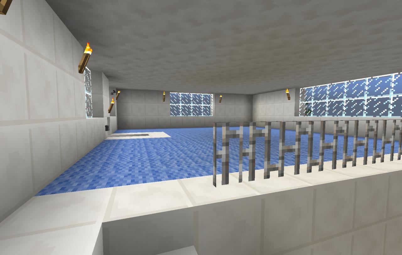 A moden house Minecraft Map