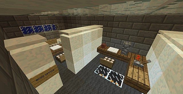 Modern Cave House Minecraft Map
