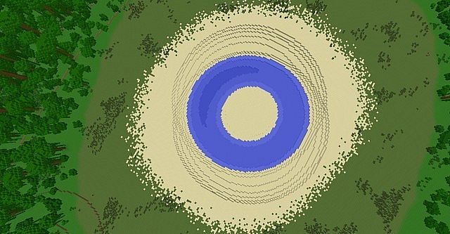 Catching Fire Hunger Games Arena Minecraft Map