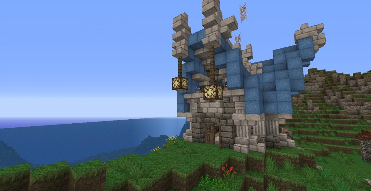 Elven House #1 by Platydroid (w/Interior!) Minecraft Map