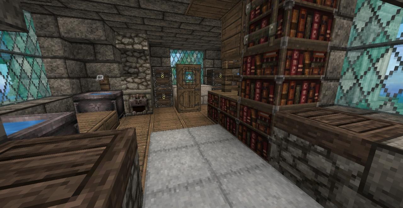 Elven House #1 by Platydroid (w/Interior!) Minecraft Map