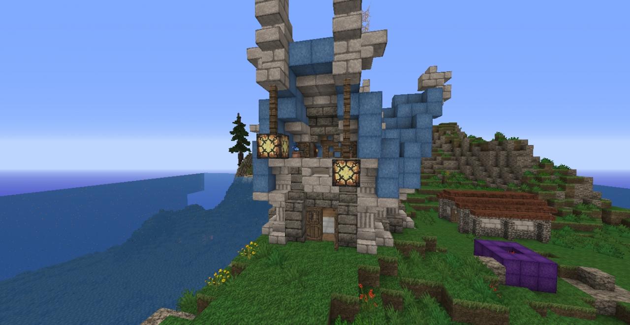 Elven House #1 by Platydroid (w/Interior!) Minecraft Map