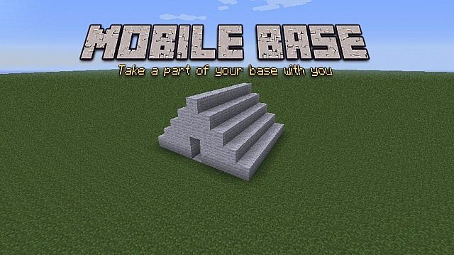 MobileBase - 2.0 Released (UPDATED 9/02/14) Minecraft Mod
