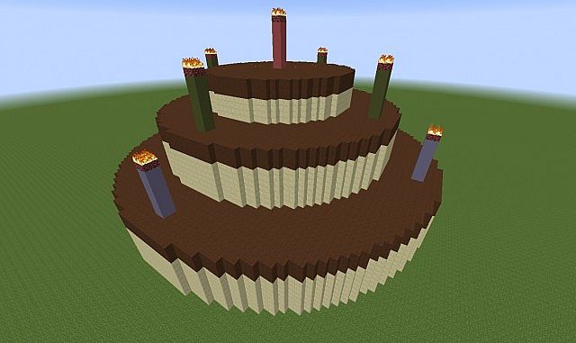 Giant Cake!! Minecraft Map