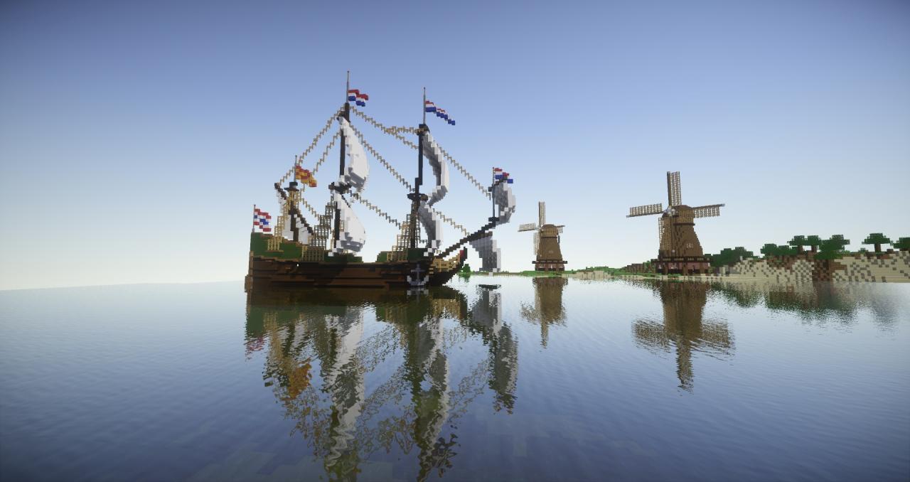 Dutch Fluyt Minecraft Map