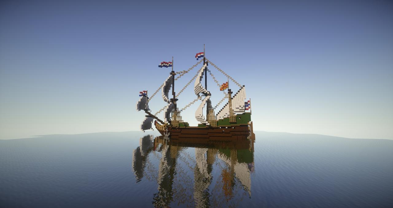 Dutch Fluyt Minecraft Map