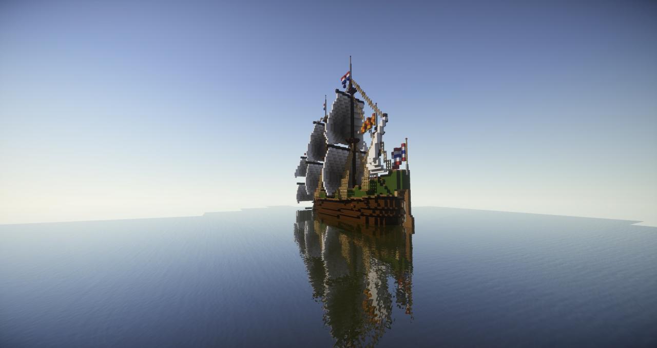 Dutch Fluyt Minecraft Map