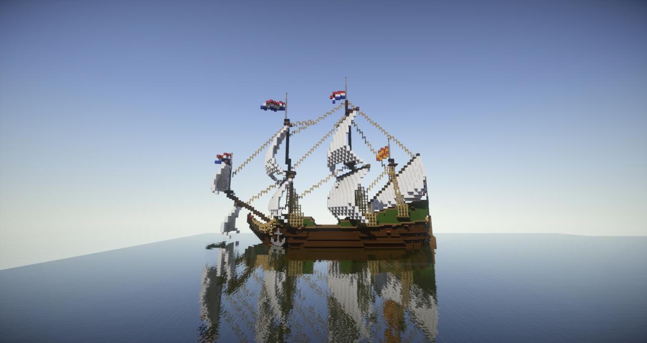 Dutch Fluyt Minecraft Map