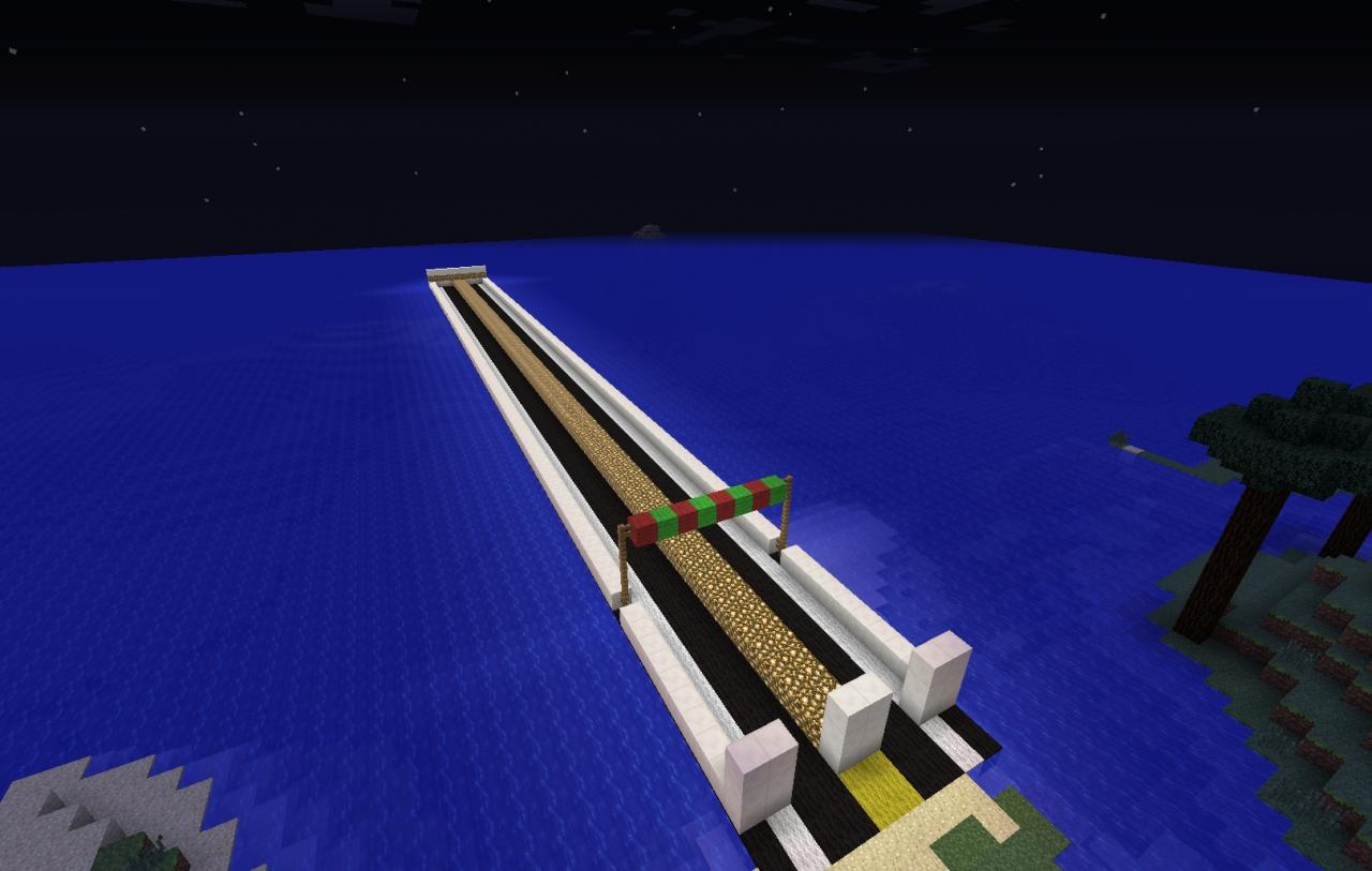 Drag strip Minecraft Map