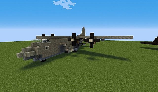 AC-130 Spooky Minecraft Map