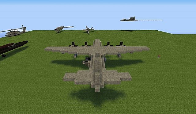 AC-130 Spooky Minecraft Map