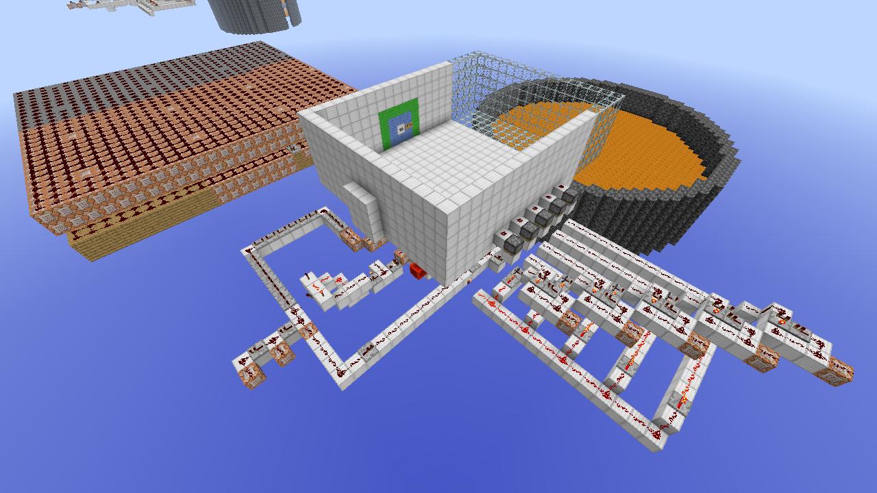 Multiple Arena Spleef Map Minecraft Map