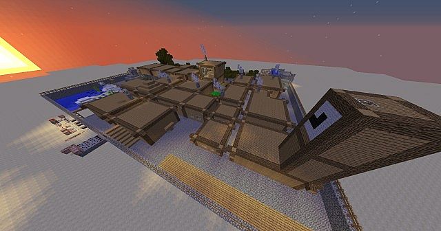 Zombie City Minecraft Map