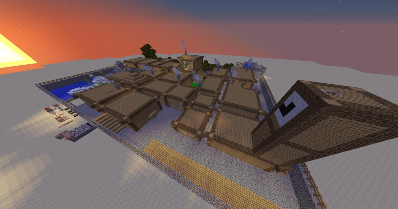 Zombie City Minecraft Map
