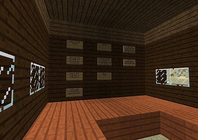 Bow and Arrow Test! How good are you with a bow!? Minecraft Map