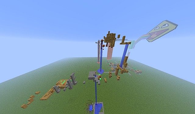 Doodle jump v1 By MARCUS Minecraft Map