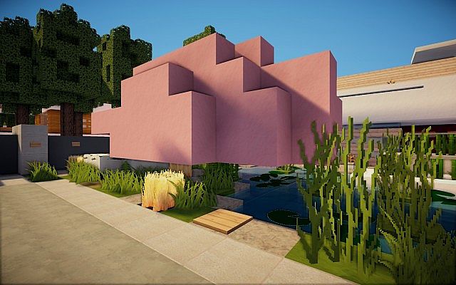 Sakura - Minimalist Build Minecraft Map