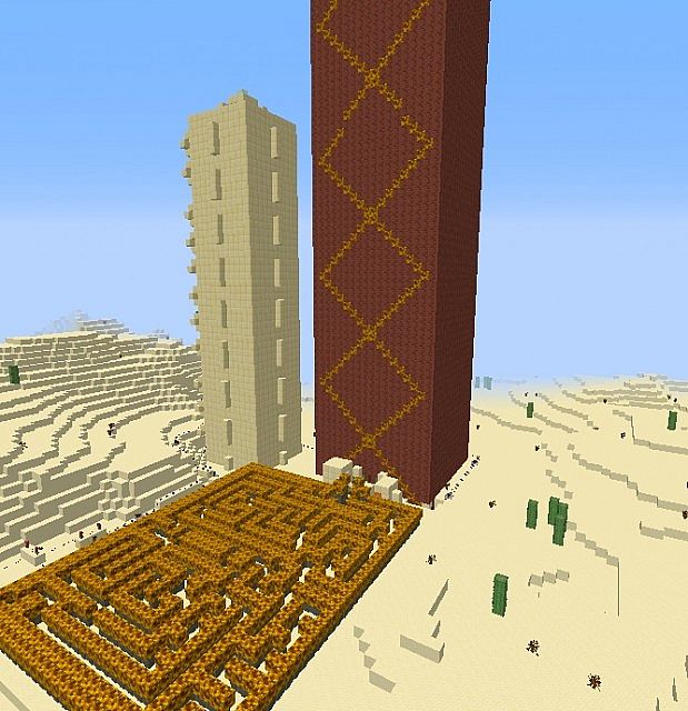 The Deadly Desert Minecraft Map