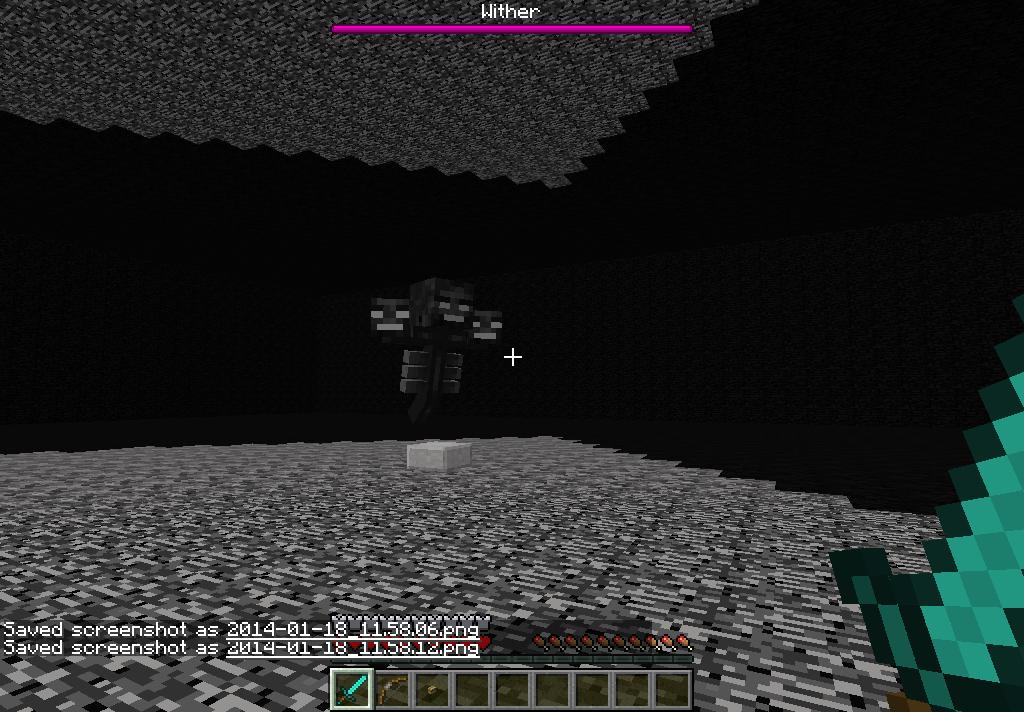Wither Boss Fight Minecraft Map
