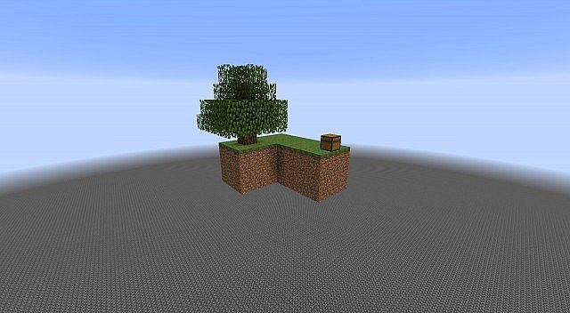 Skyblock island Minecraft Map