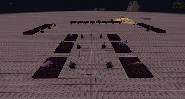 Living Mob Statues Minecraft Map