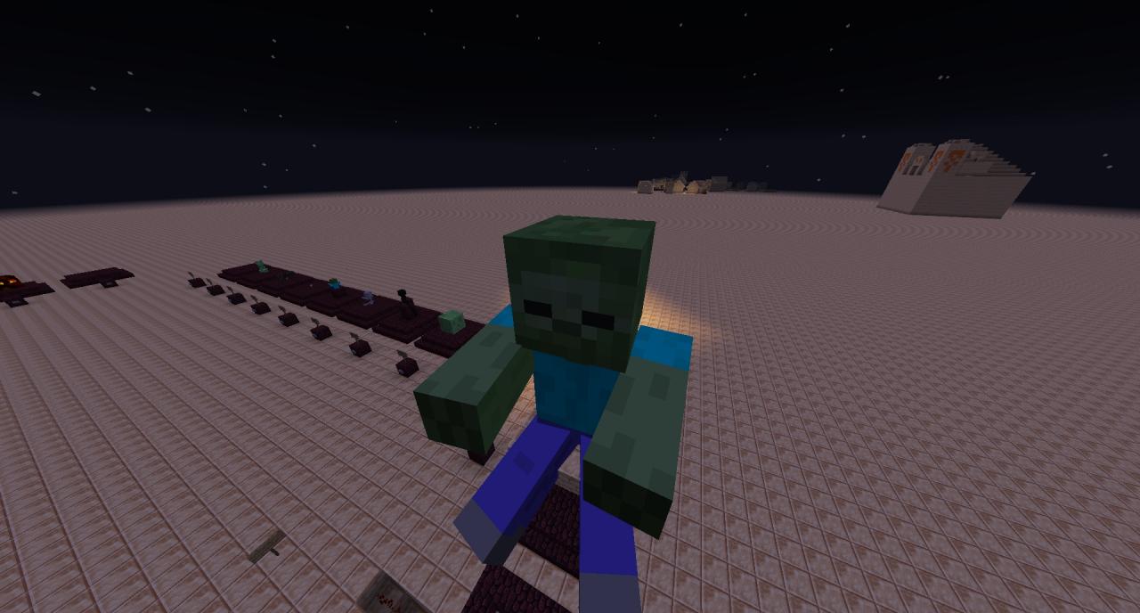 Living Mob Statues Minecraft Map