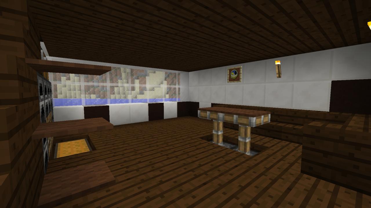 Dinosaur skeleton House Minecraft Map