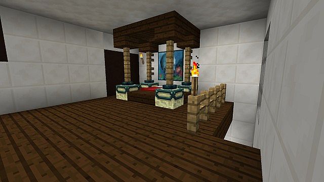 Dinosaur skeleton House Minecraft Map