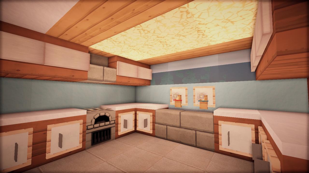 Minecraft Modern house - White Ice Minecraft Map