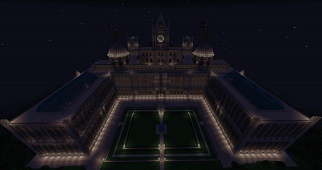 grand mansion. Lovecraft inspired Minecraft Map