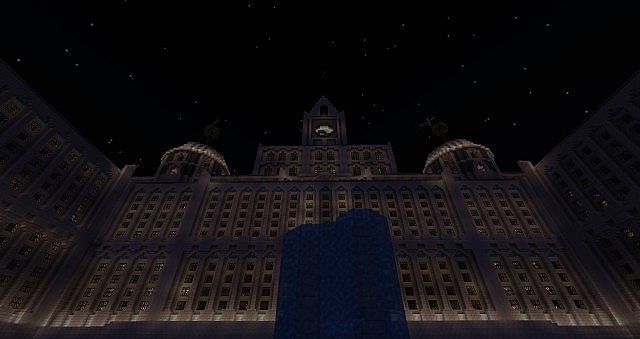 grand mansion. Lovecraft inspired Minecraft Map