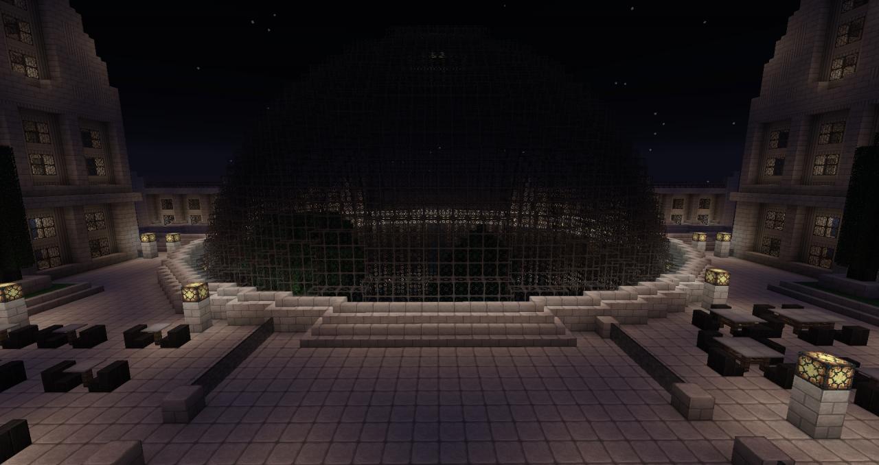 grand mansion. Lovecraft inspired Minecraft Map