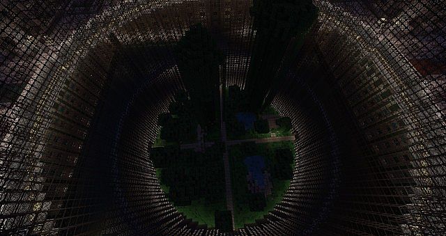 grand mansion. Lovecraft inspired Minecraft Map
