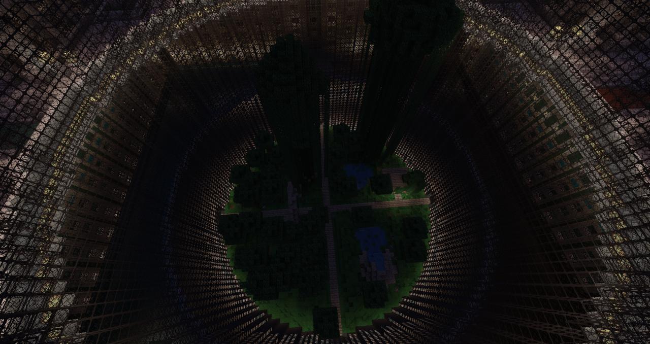 grand mansion. Lovecraft inspired Minecraft Map