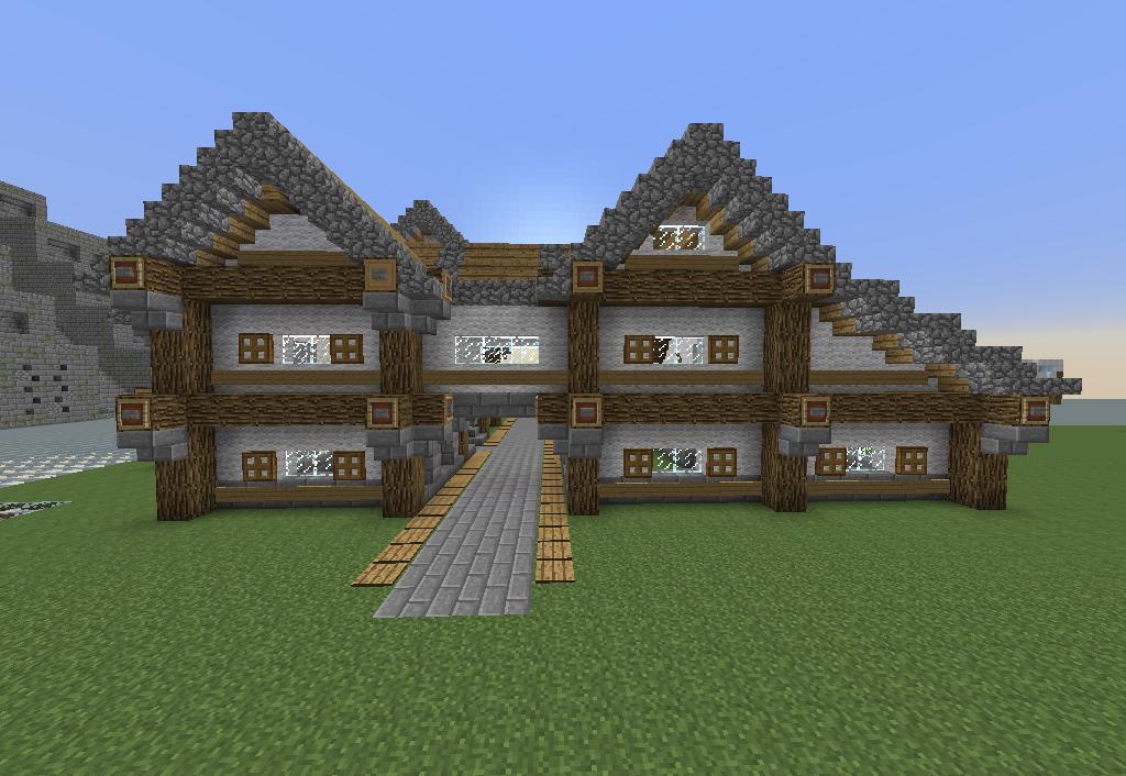 Big medieval house Minecraft Map