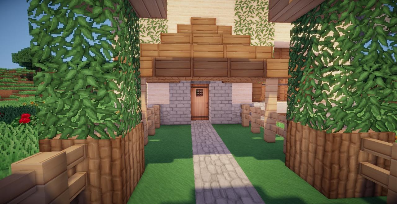 Old American Style House Minecraft Map